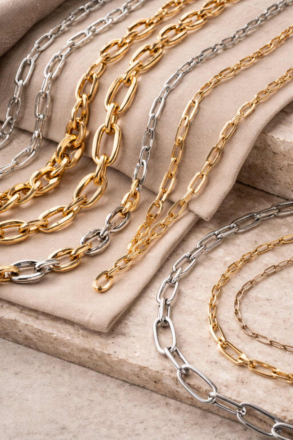 Modern Chain Link Jewelry: From Industrial Edge to Elegant Chic
