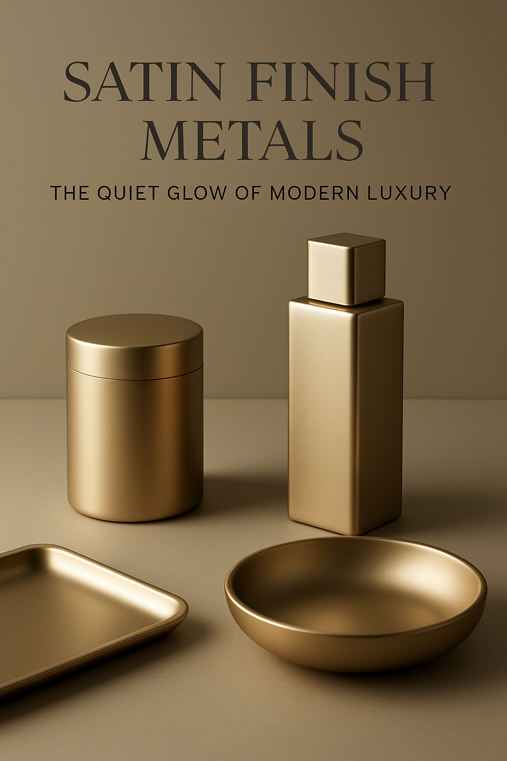 Satin Finish Metals: The Quiet Glow of Modern Luxury in Contemporary ...