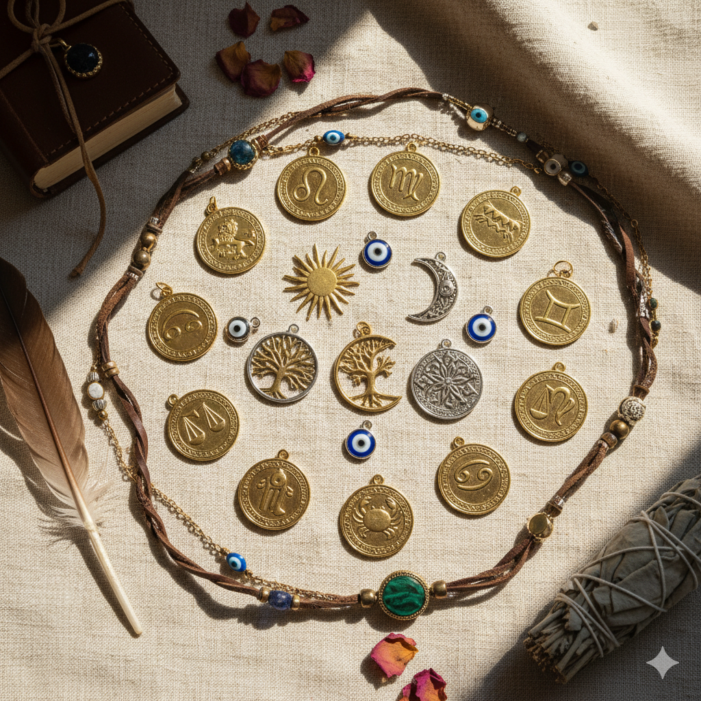 Symbolic Charms: Spirituality & Style Intertwined | Modern Jewelry with ...