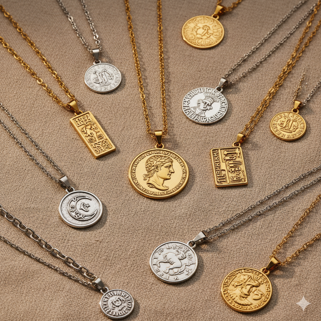 Talisman & Coin Jewelry Return: Ancient Symbols Reimagined in Modern ...